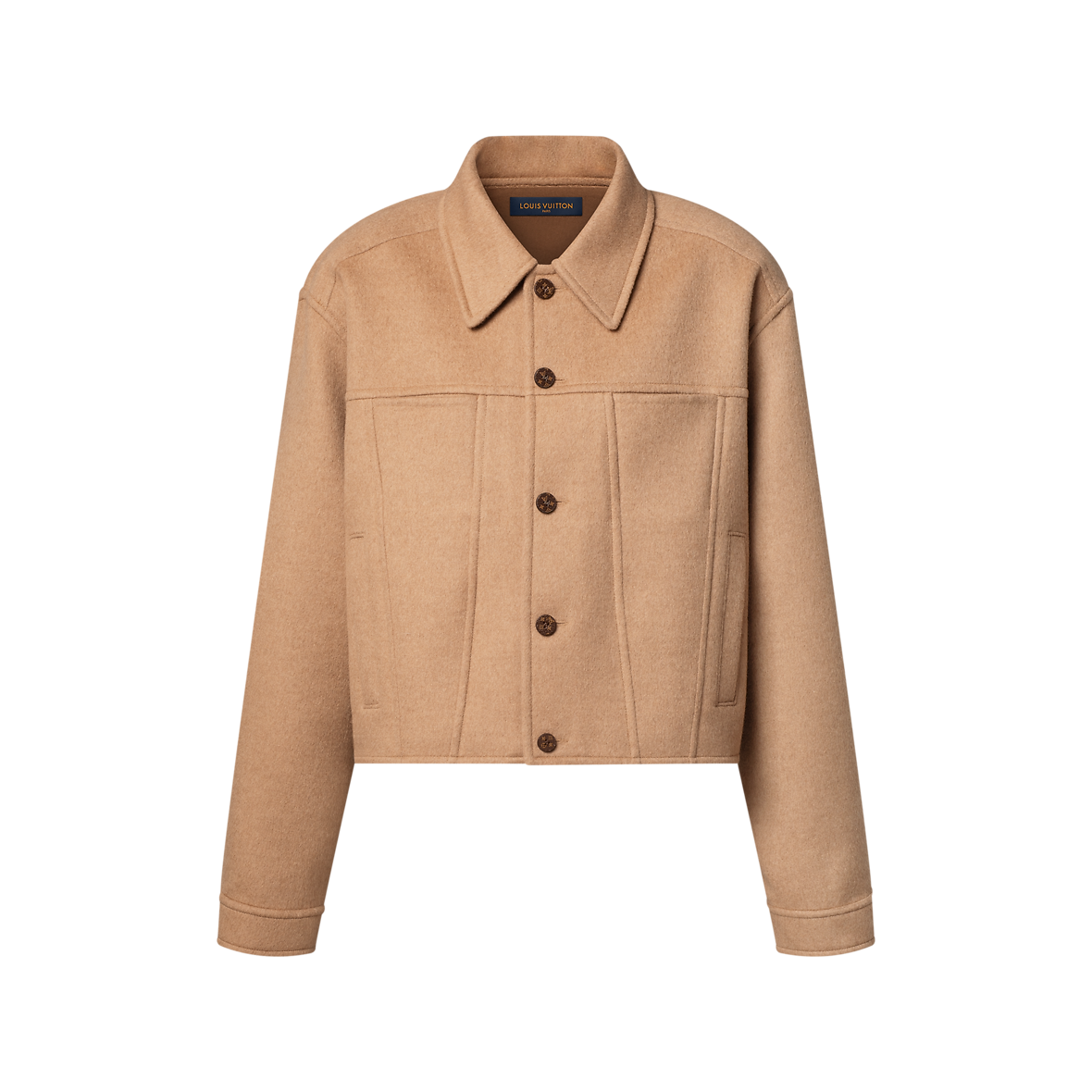Boxy Camel Jacket - Women - Ready-to-Wear | LOUIS VUITTON